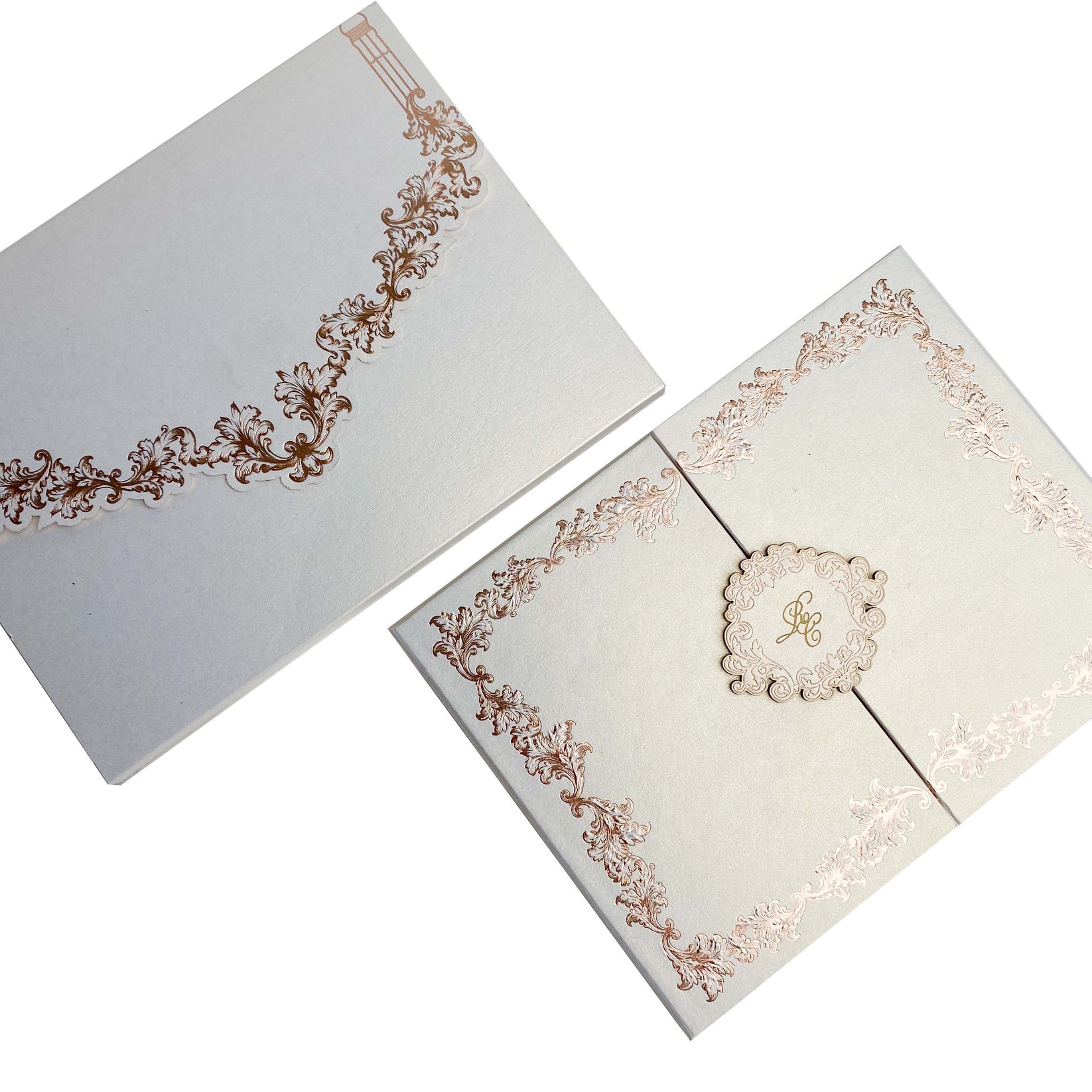 Gate-Fold Wedding Invitation – Upani