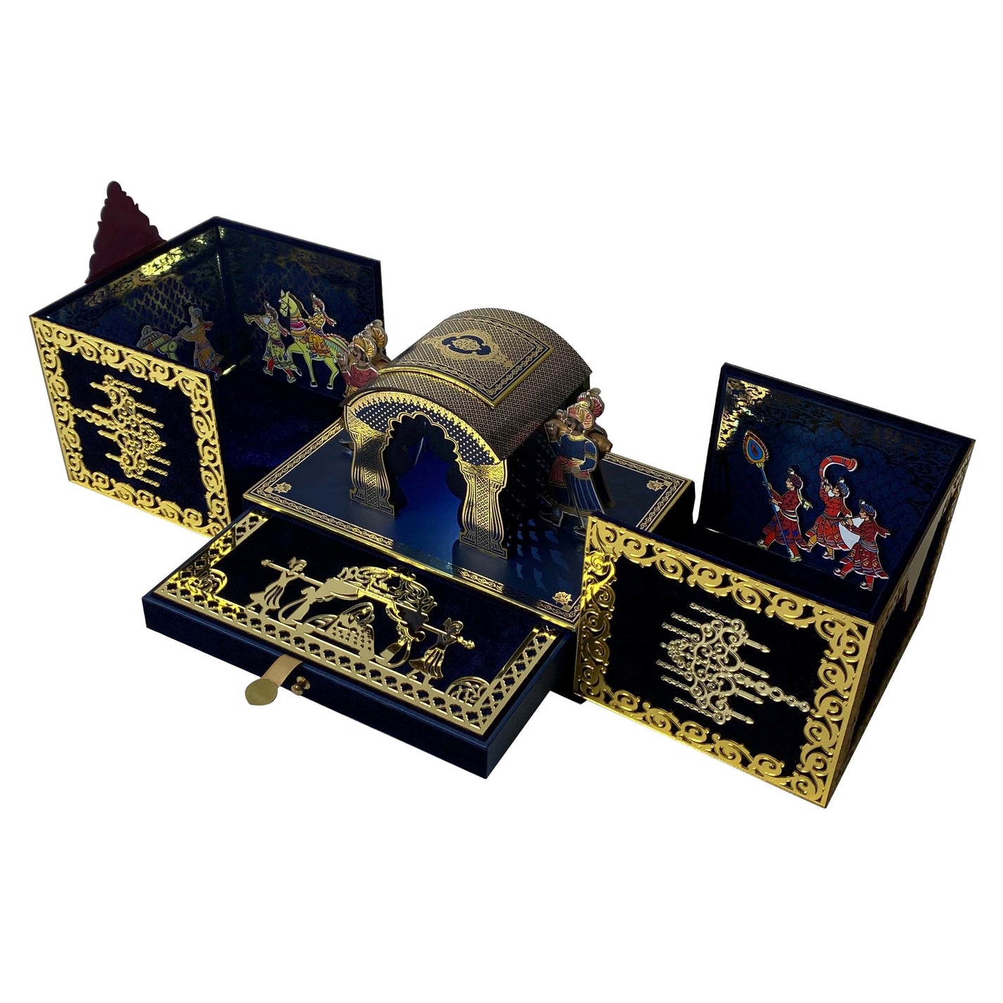 Indian Doli-Themed Invitation Box – Upani
