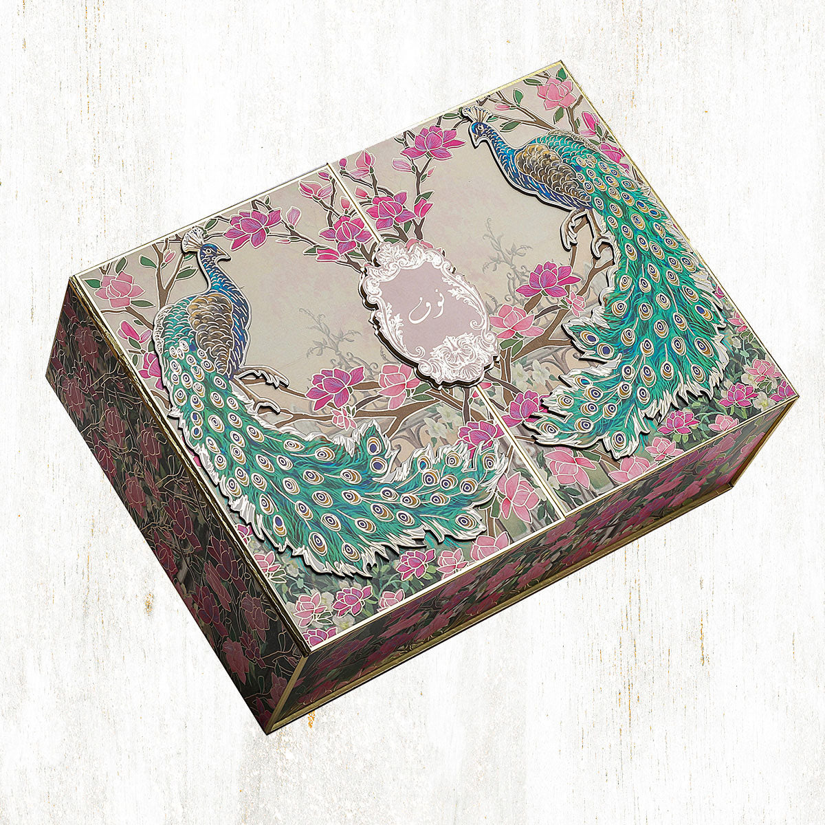 Peacock Garden – Wedding InvitationBox – Upani