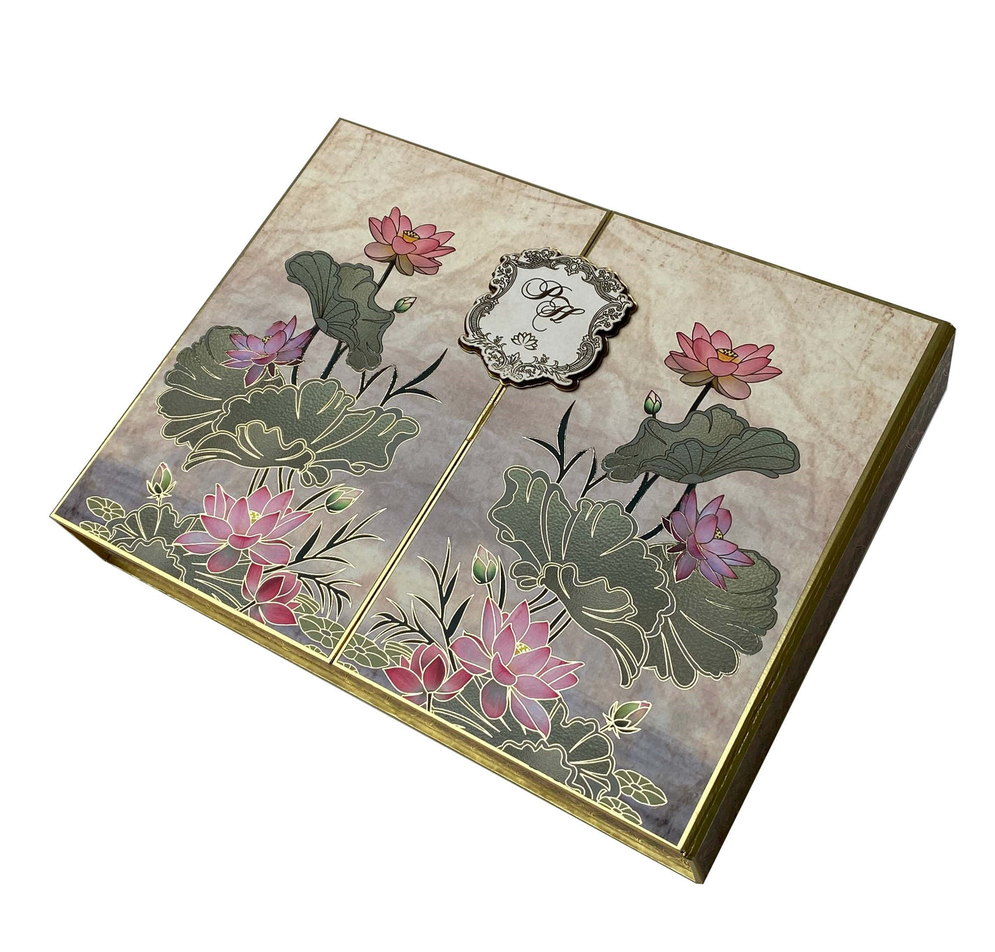 Lotus Themed Wedding Invitation – Upani