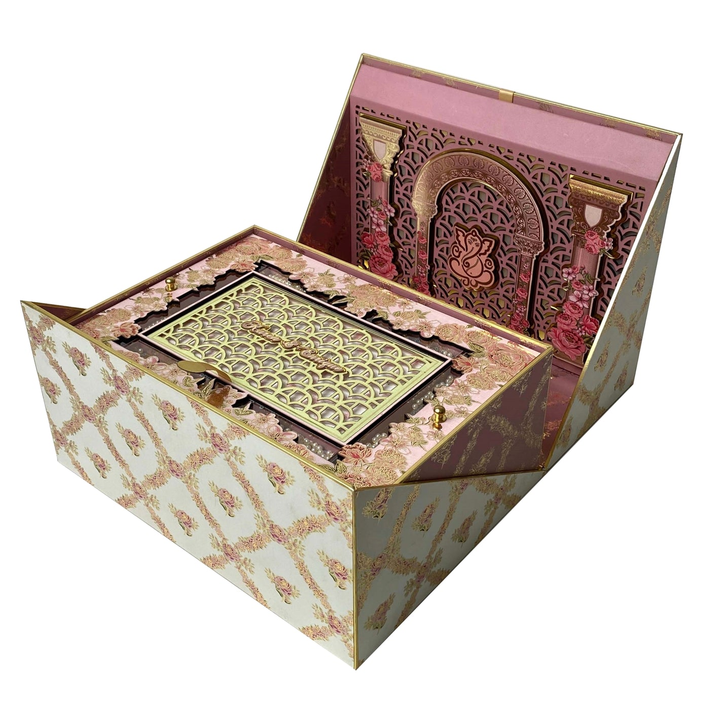 Elegant Ornate Musical Wedding Invitation Box – Upani